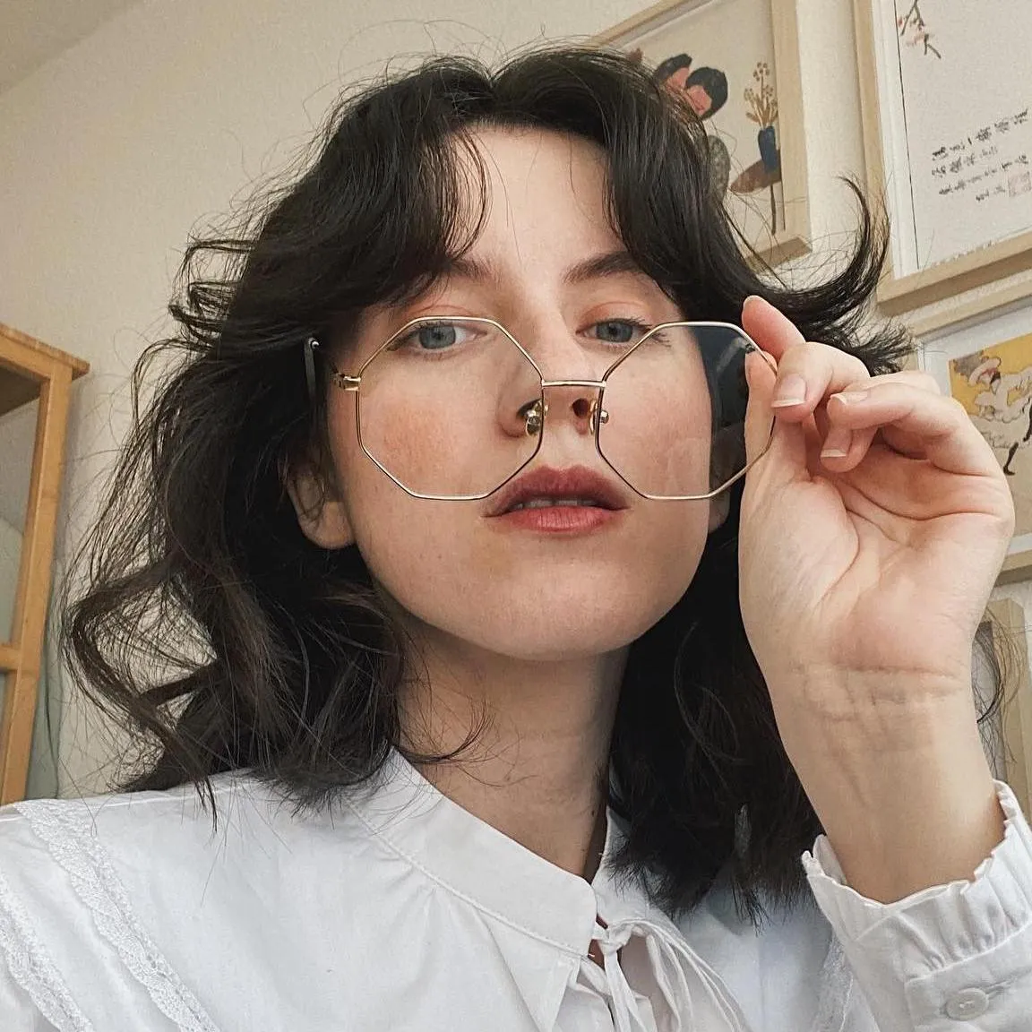 Duncan eyeglasses in Gold Colour | Optical | TIJN